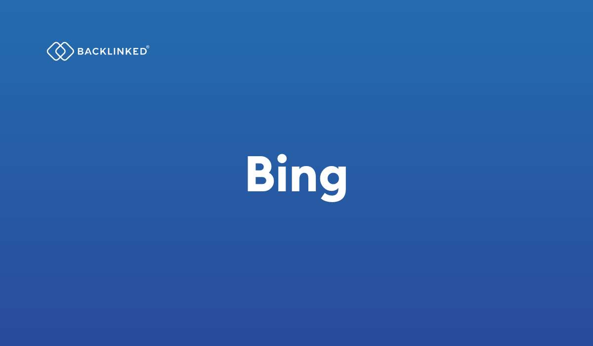Was ist Bing? - Backlinked Wiki